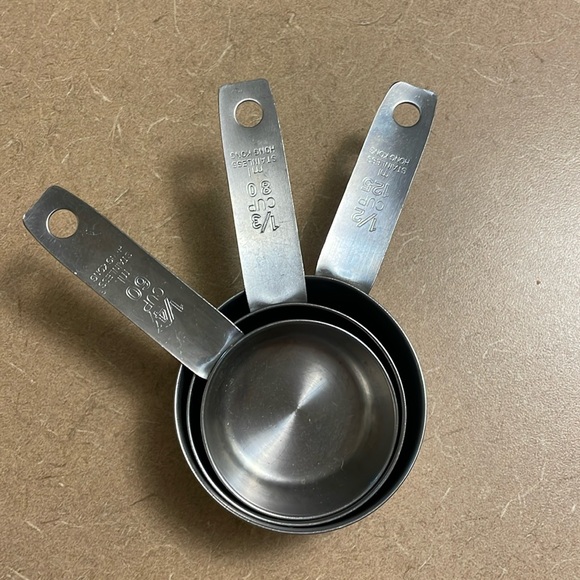 Kitchen | Stainless Steel Nesting Measuring Cups 14c 13c 12c Hong Kong ...